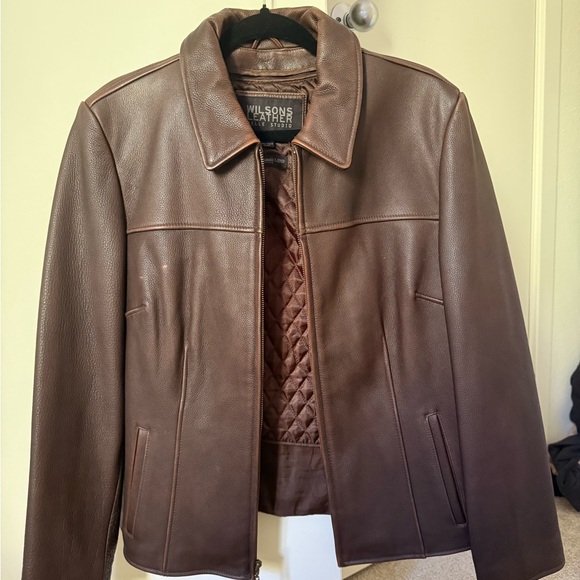Wilsons Leather | Jackets & Coats | Wilsons Pelle Studio Vintage Dark ...